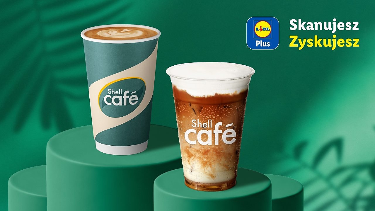 Dowolna kawa Shell Café 400 ml aż 30% taniej! | Witamy w Shell